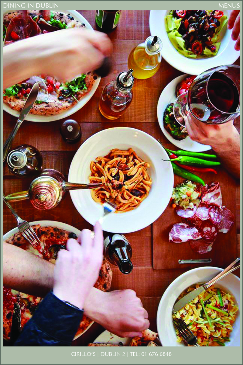 Cirillo’s | Dining in Dublin Magazine