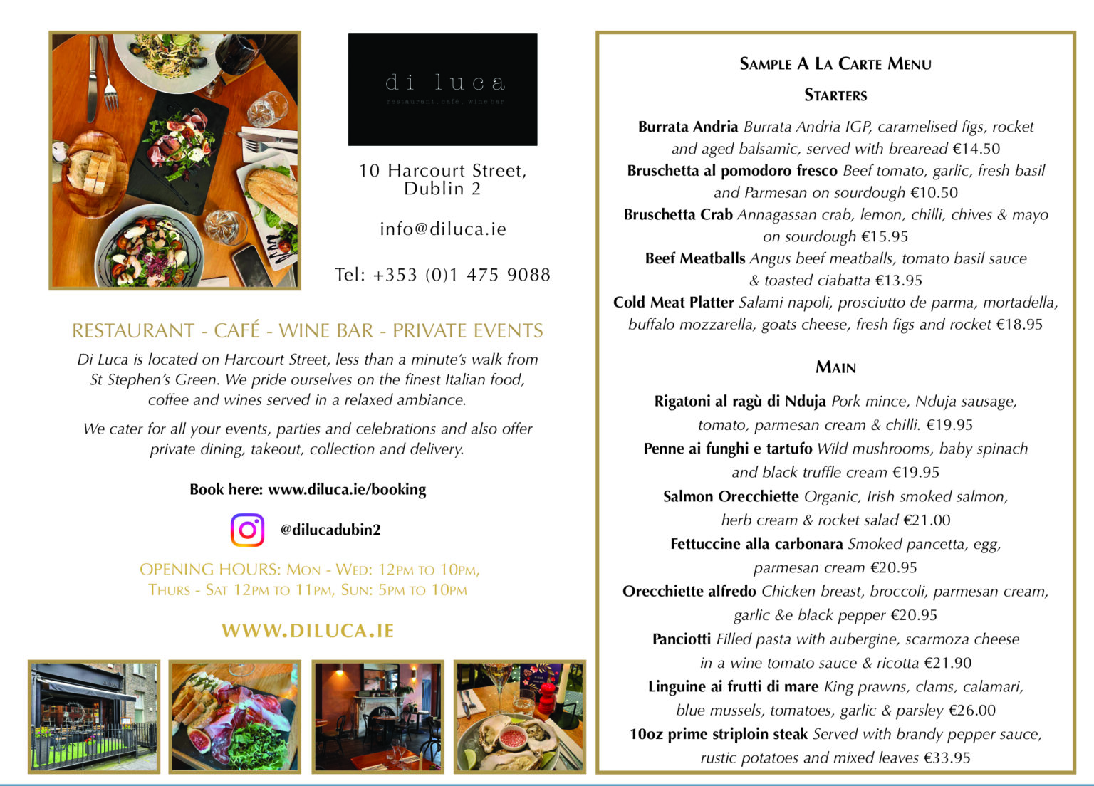 Di Luca | Dining in Dublin Magazine