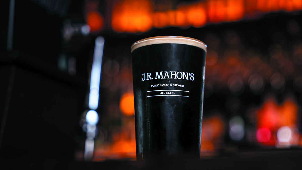 JR Mahons pint | Dining in Dublin Magazine