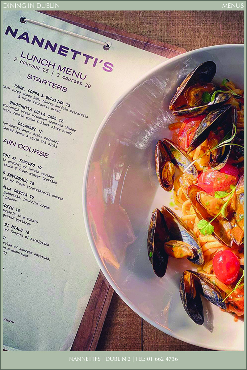 Nannetti’s | Dining in Dublin Magazine