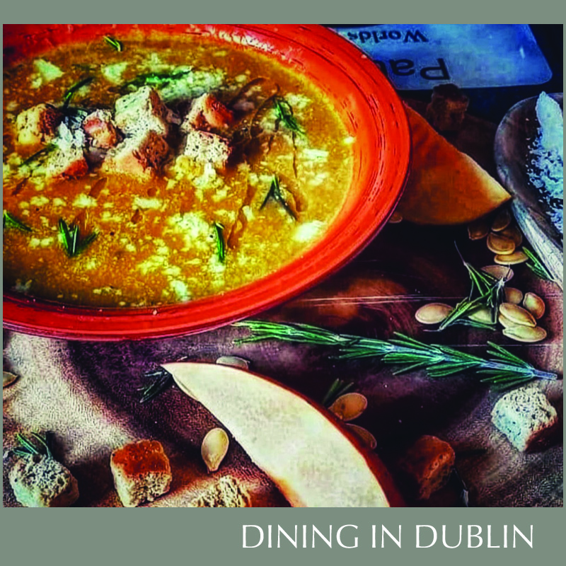 Recipe by Paul Watters: Pumpkin and sweet potato soup with rosemary & parmesan croutons | Dining ...