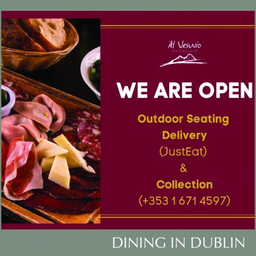 Al Vesuvio back open for delivery, collection and outdoor dining ...