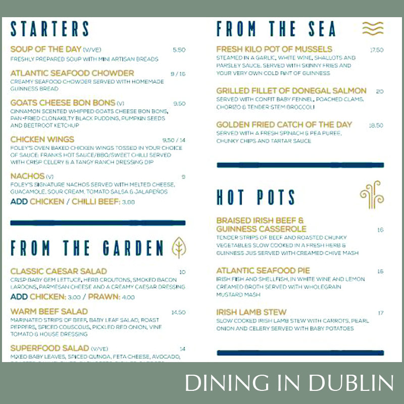 Foley’s, Merrion Row reopening on the 29th June at 12pm! | Dining in ...