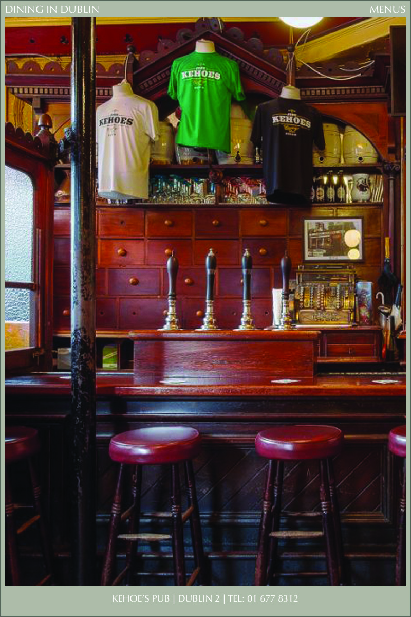kehoe’s pub MAIN | Dining in Dublin Magazine