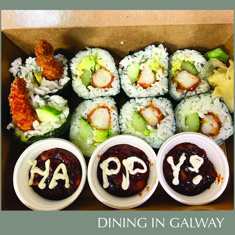 Wa Sushi Galway: Take Away Menu | Dining in Dublin Magazine